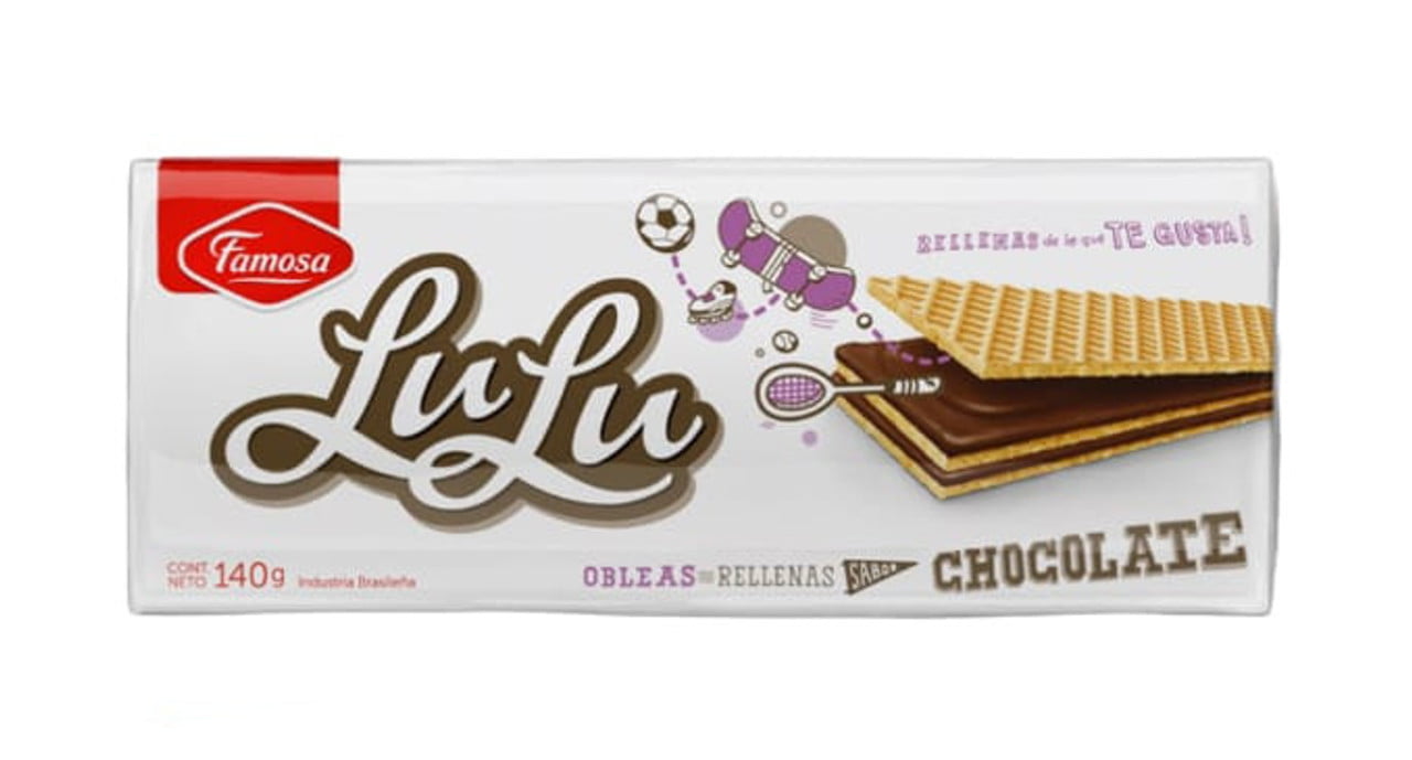 Galletas Waffles Lulú Sabor Chocolate 115g - Maxi Express
