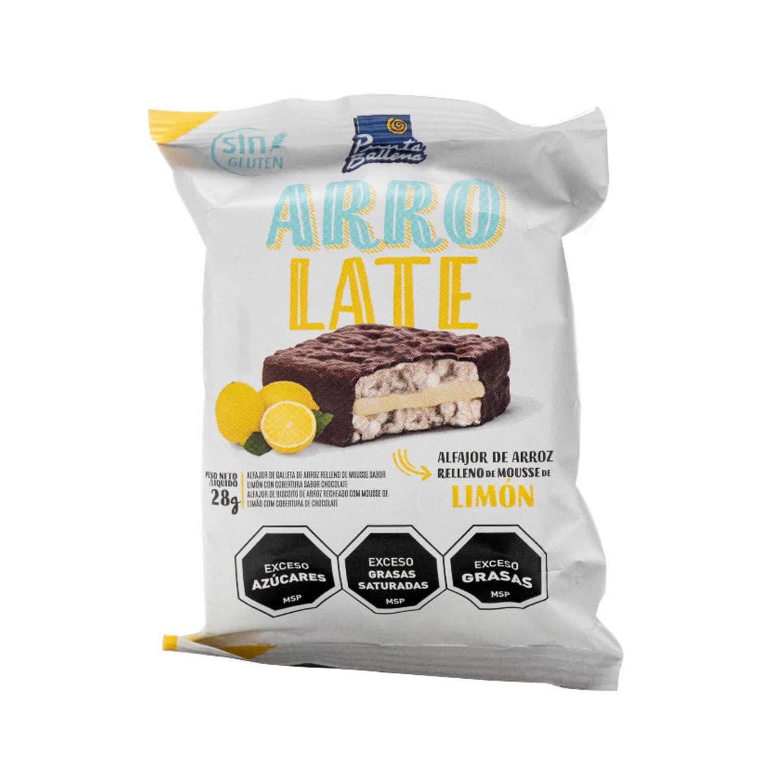 Alfajor Arrolate de Limón Punta Ballena - Maxi Express